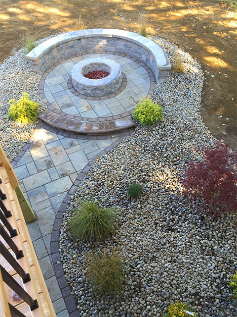 Fire Pit - Castle Gardens Groundscapes - Vestal, NY